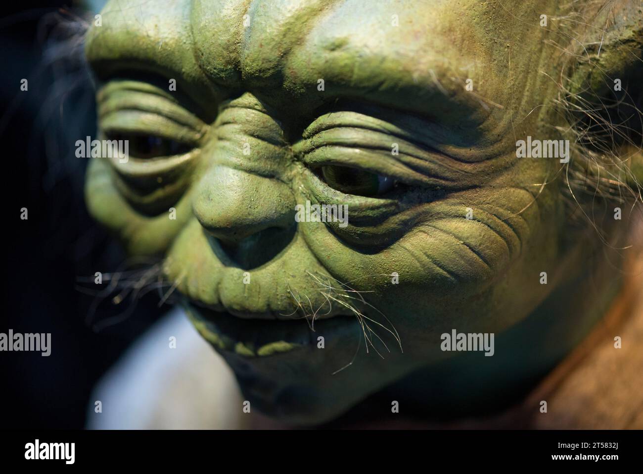 original Yoda puppet from The Empire Strikes Back Stock Photo - Alamy
