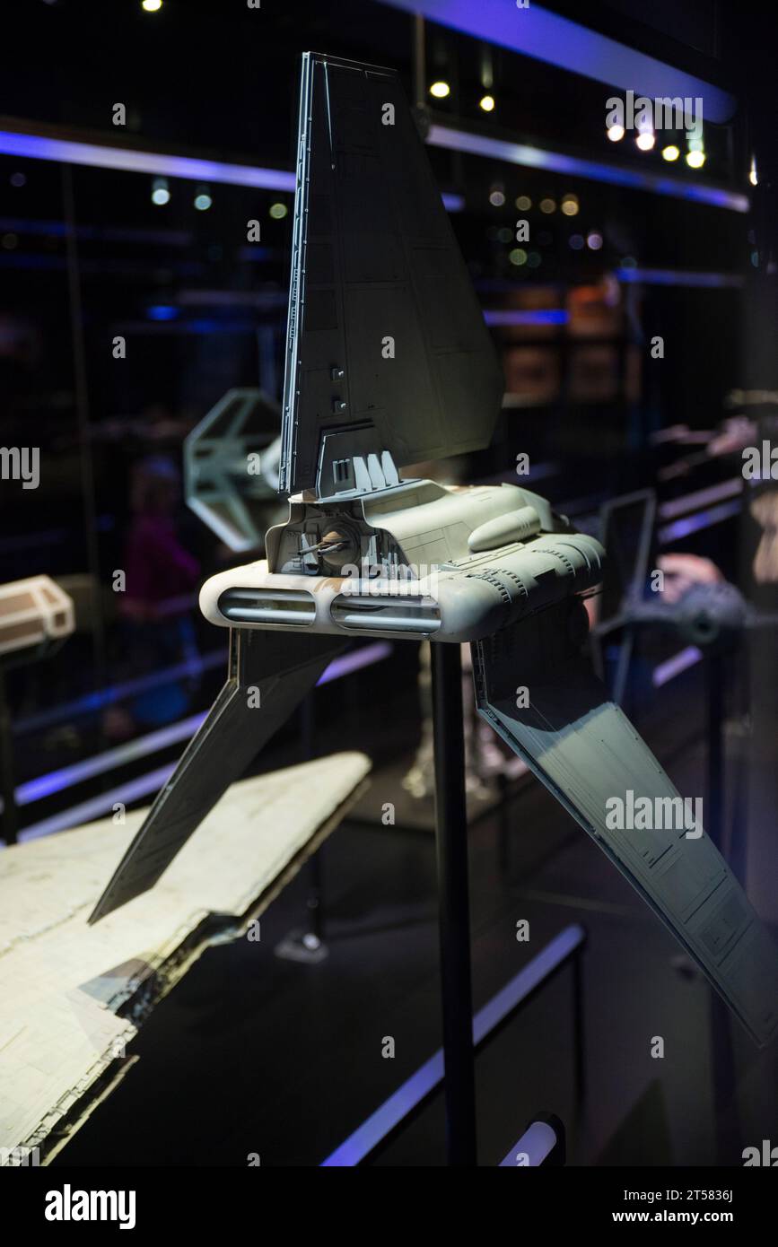 Original Imperial Shuttle model used in Star Wars - Return of the Jedi ...