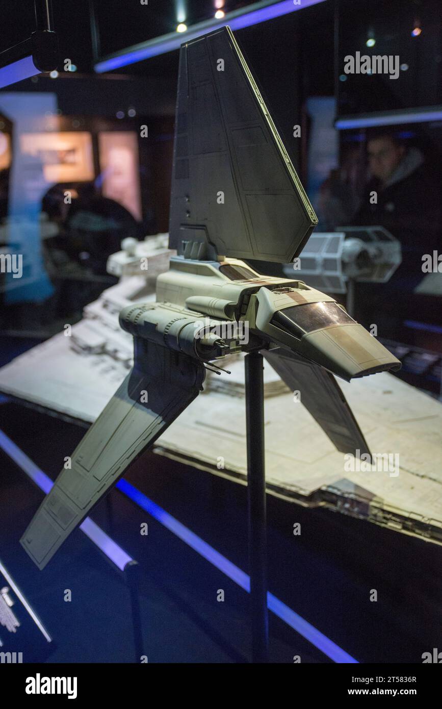 Original Imperial Shuttle model used in Star Wars - Return of the Jedi ...
