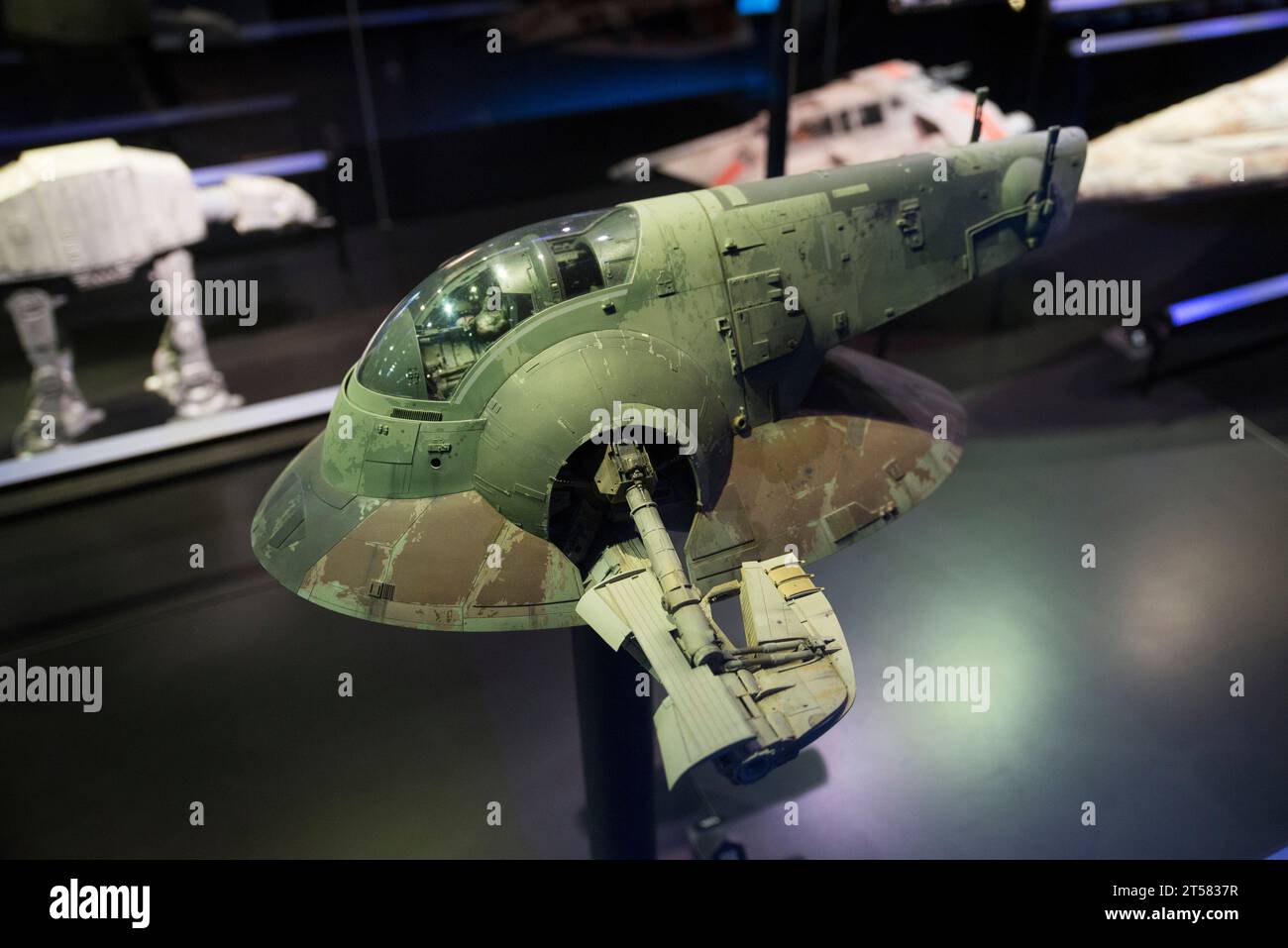 Original Slave One model used in Star Wars - The Empire Strikes Back ...