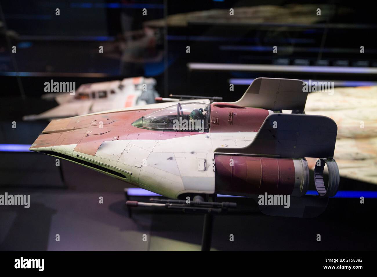 Original A-Wing model used in Star Wars - Return of the Jedi Stock ...