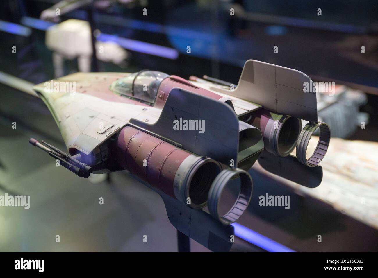 Original A-Wing model used in Star Wars - Return of the Jedi Stock ...