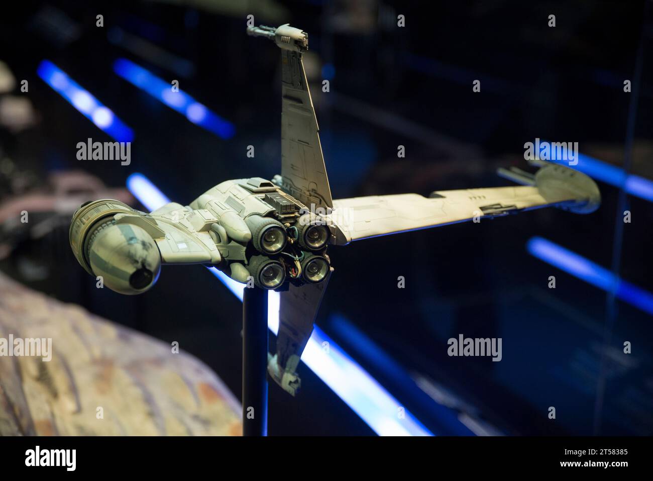 Original B-Wing model used in Star Wars - Return of the Jedi Stock ...