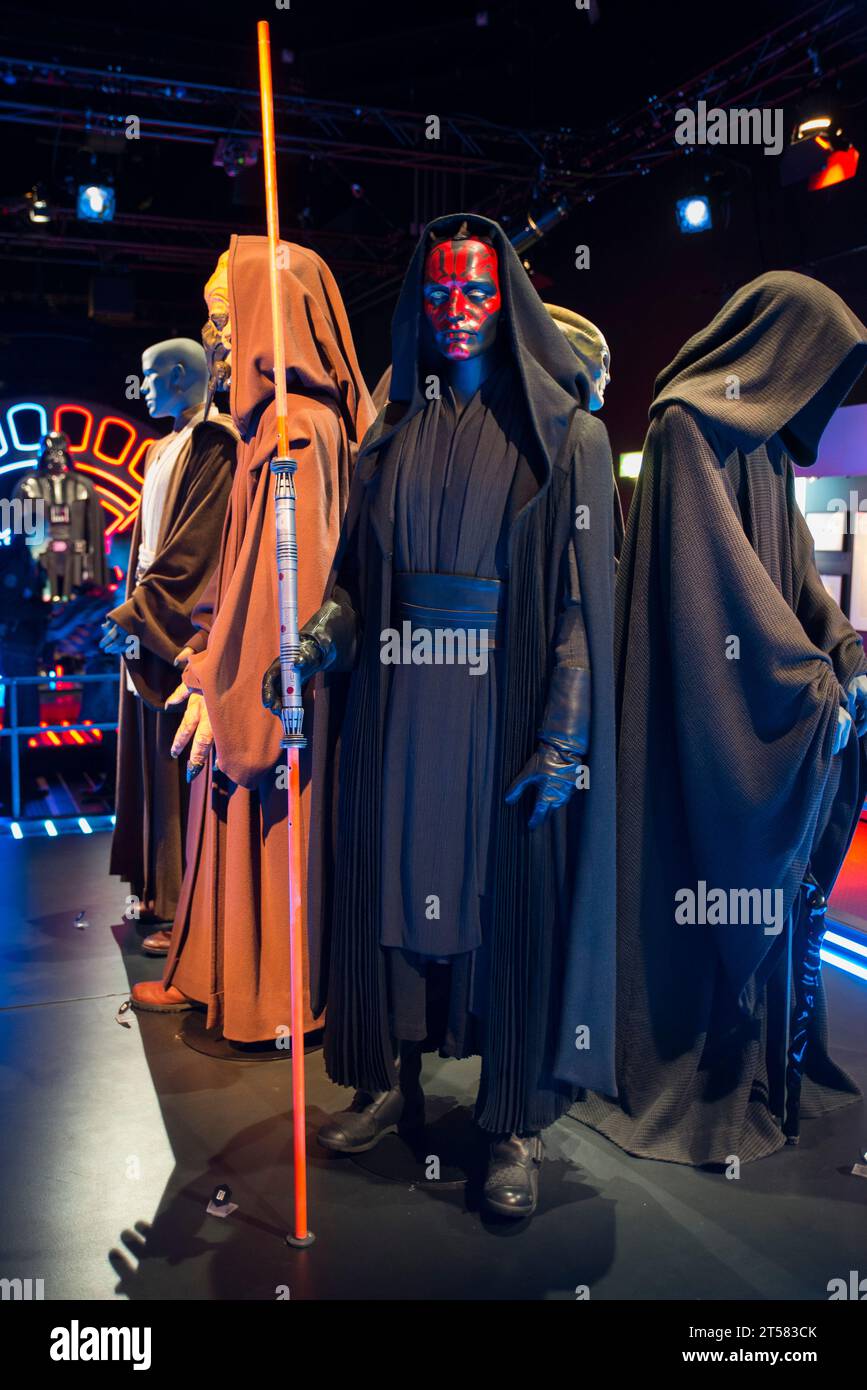 Original Darth Maul costume from The Phantom Menace Stock Photo - Alamy