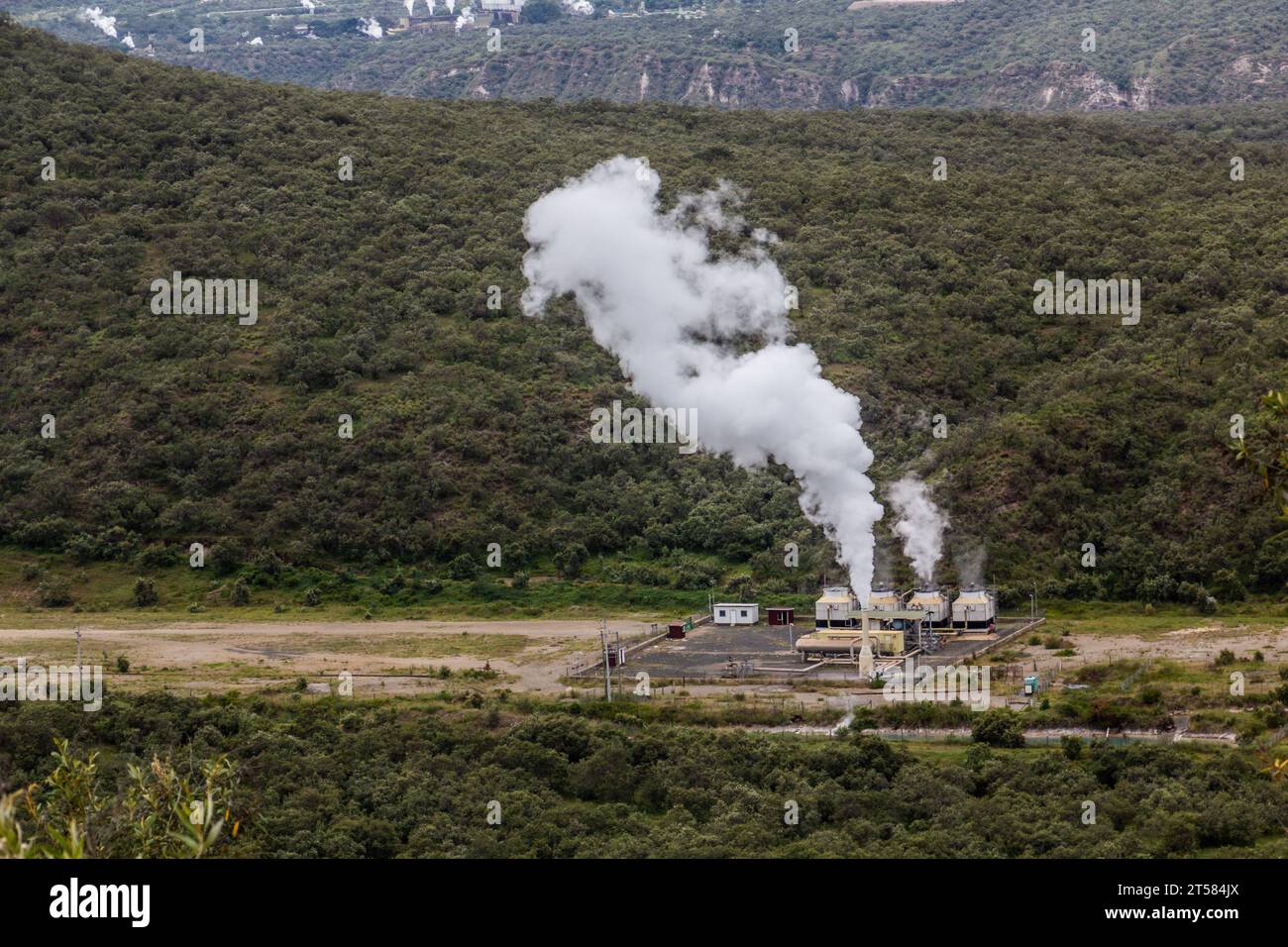 Olkaria geothermal power plant hi-res stock photography and images - Alamy