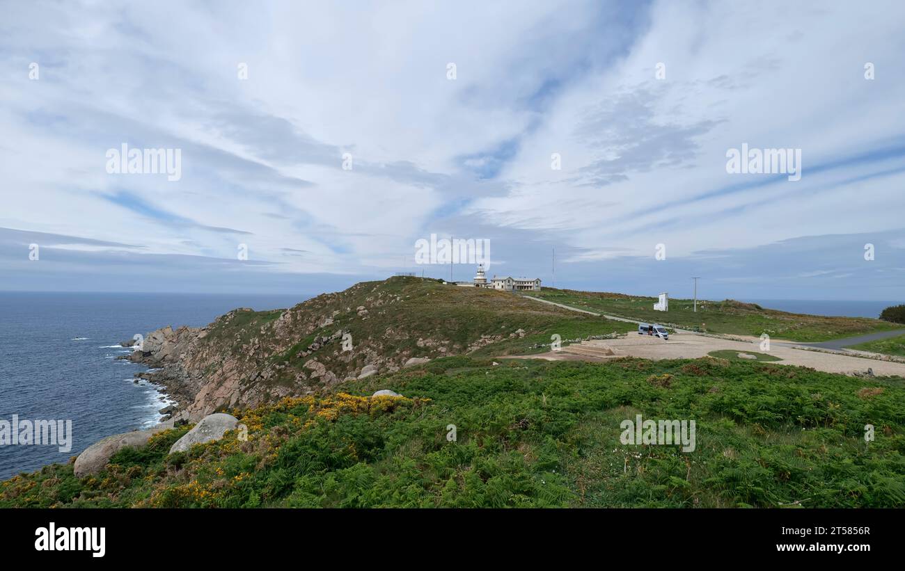 Punta de la Estaca de Bares light house, the most northerly in mainland ...