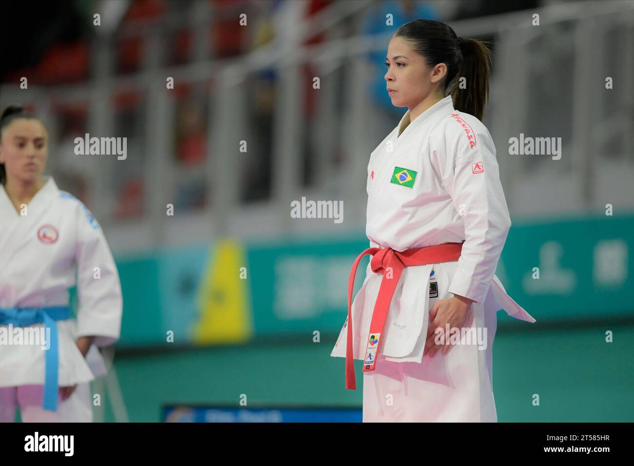 Santiago, Chile. 03rd Nov, 2023. Nicole Yonamine from the Brazilian ...