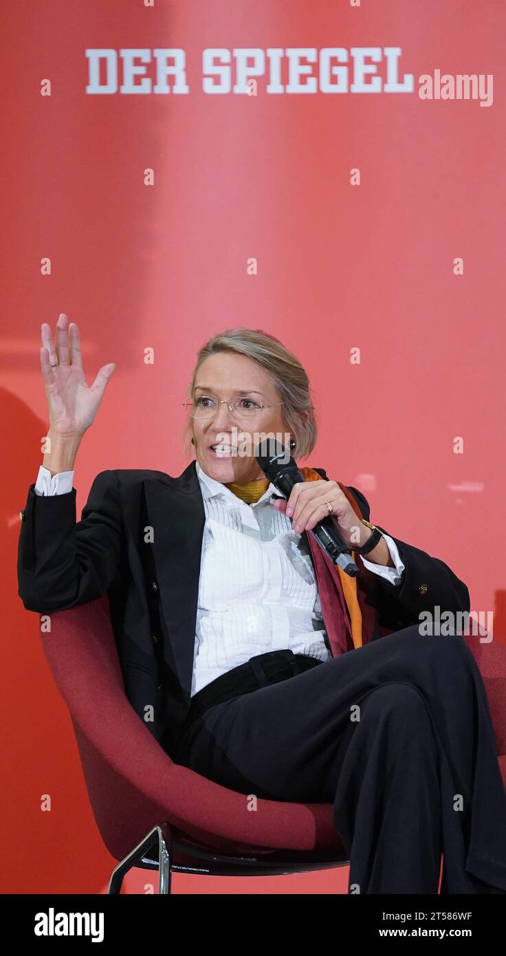 Hamburg, Germany. 03rd Nov, 2023. Franziska Augstein, journalist and ...