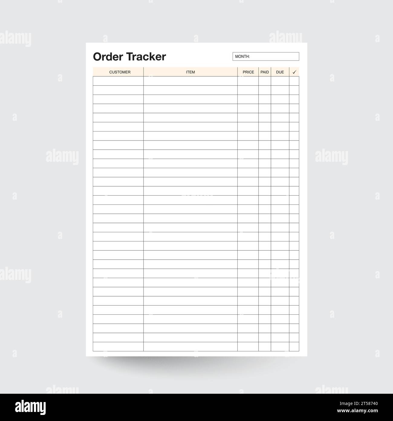 Tracker log book Stock Vector Images - Alamy