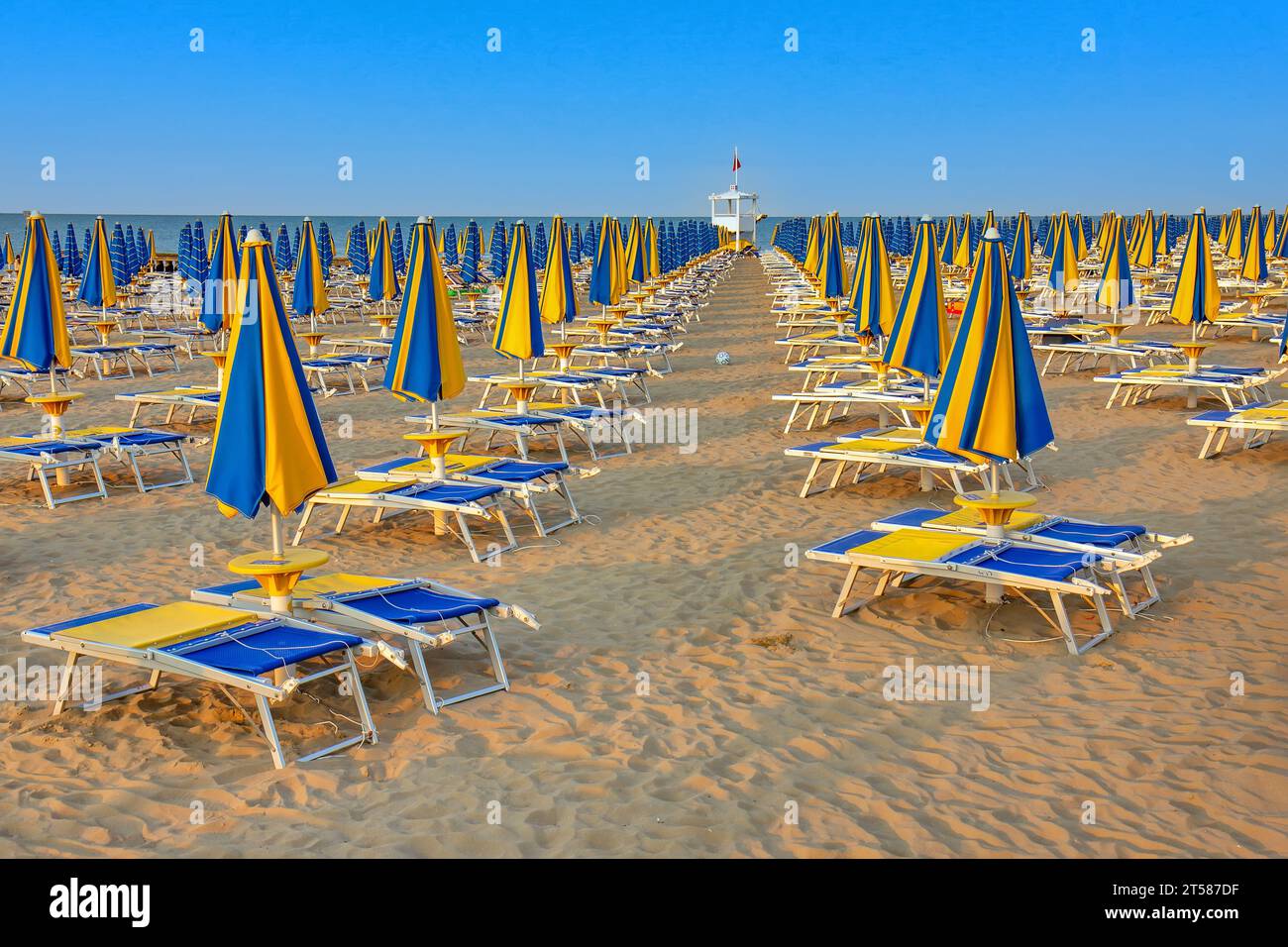 Lido di Jesolo is a seaside resort town in Italy Stock Photo - Alamy