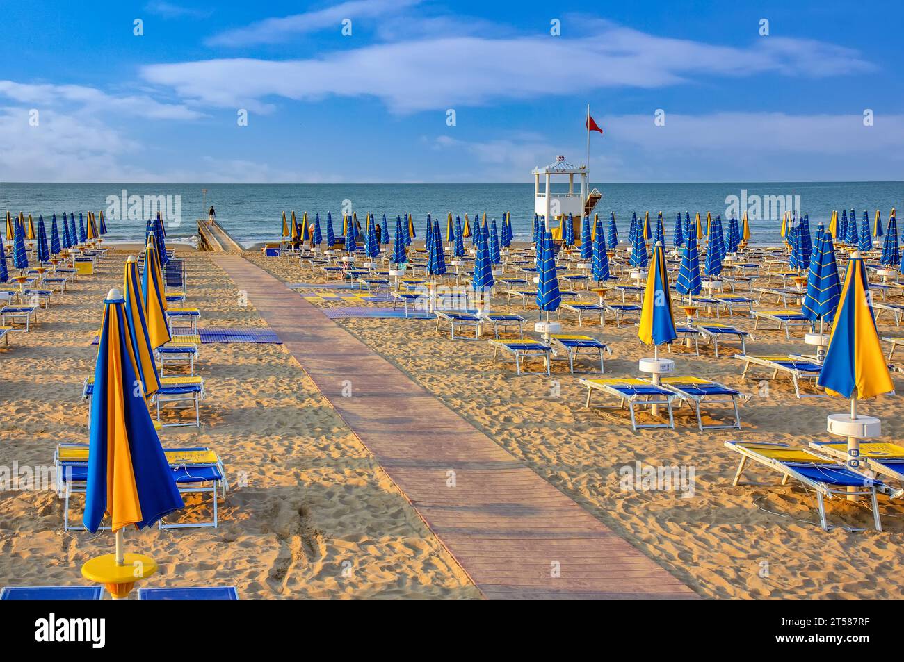 Lido di Jesolo is a seaside resort town in Italy Stock Photo - Alamy