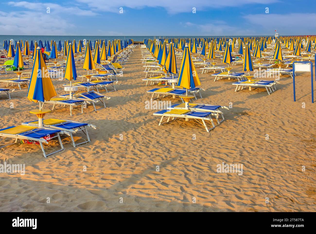 Lido di Jesolo is a seaside resort town in Italy Stock Photo - Alamy