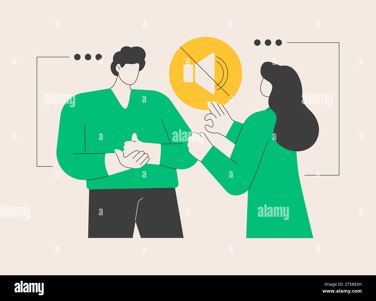 Bsl sign language alphabet Stock Vector Images - Alamy