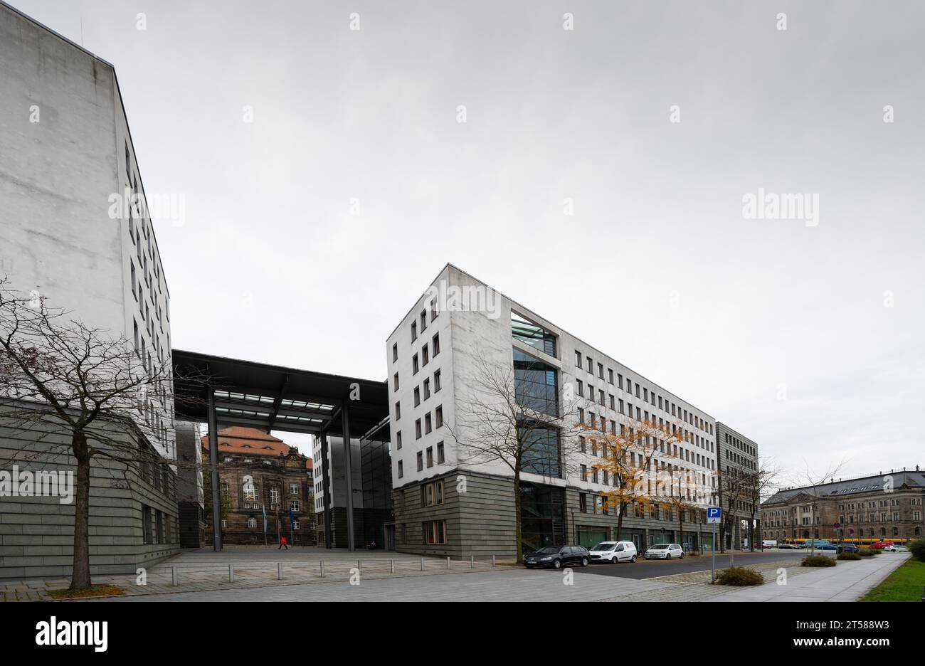 Dresden, Germany. 03rd Nov, 2023. View of the Ministry of the Interior ...