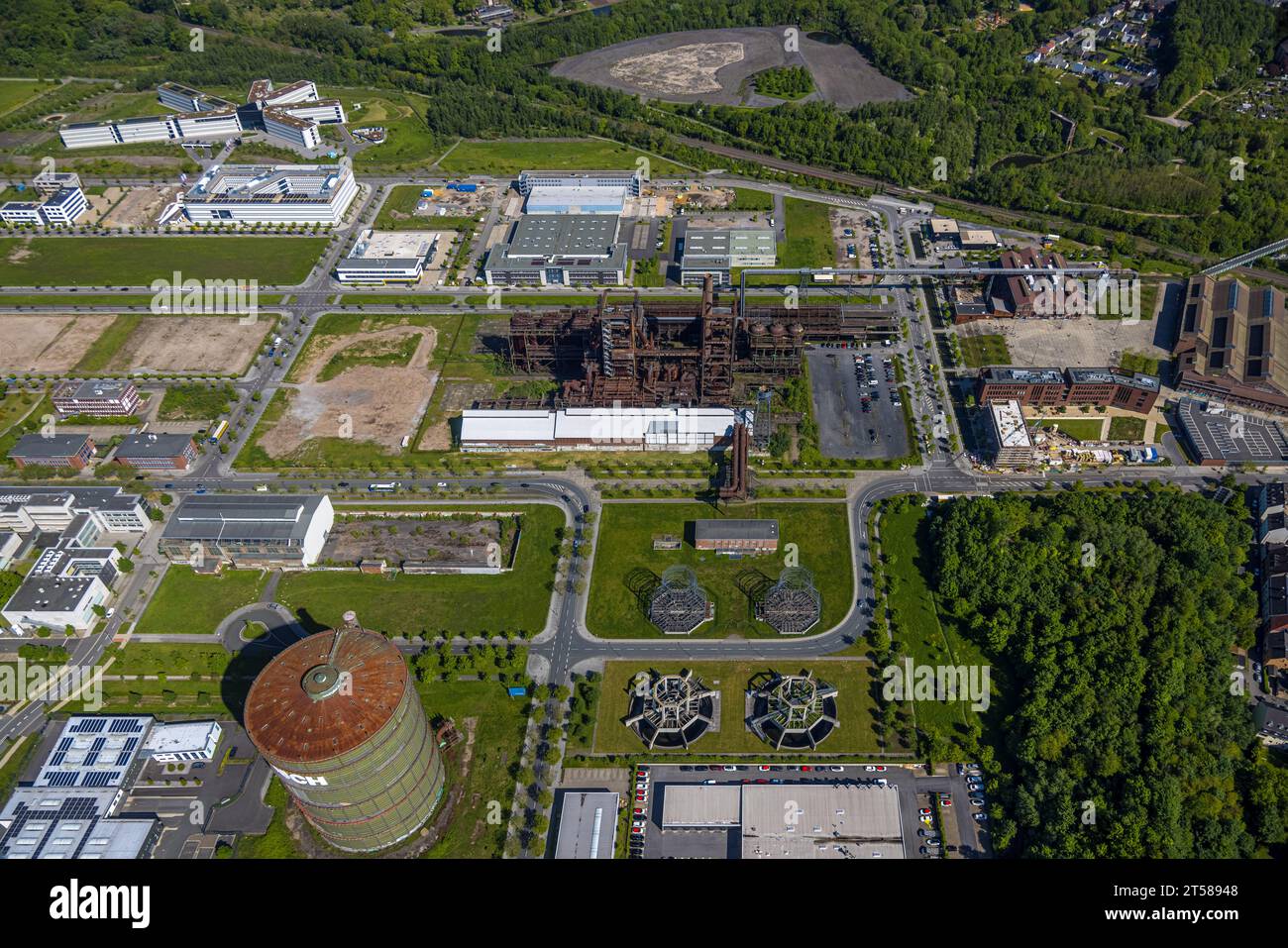Aerial view, Technology Park Industrial Estate Phoenix West, Center for ...