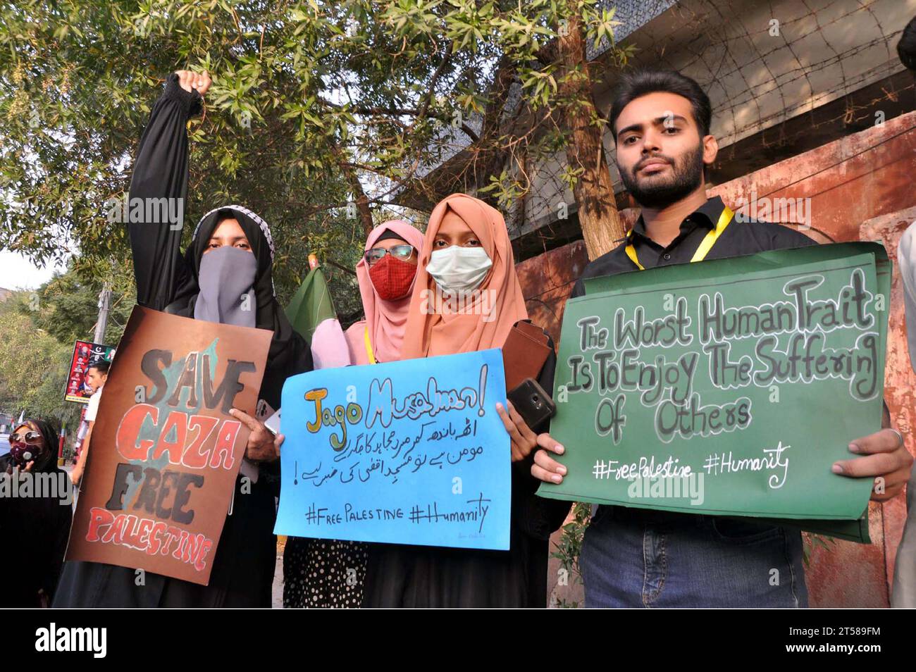 Members of Civil Society are holding protest demonstration against ...