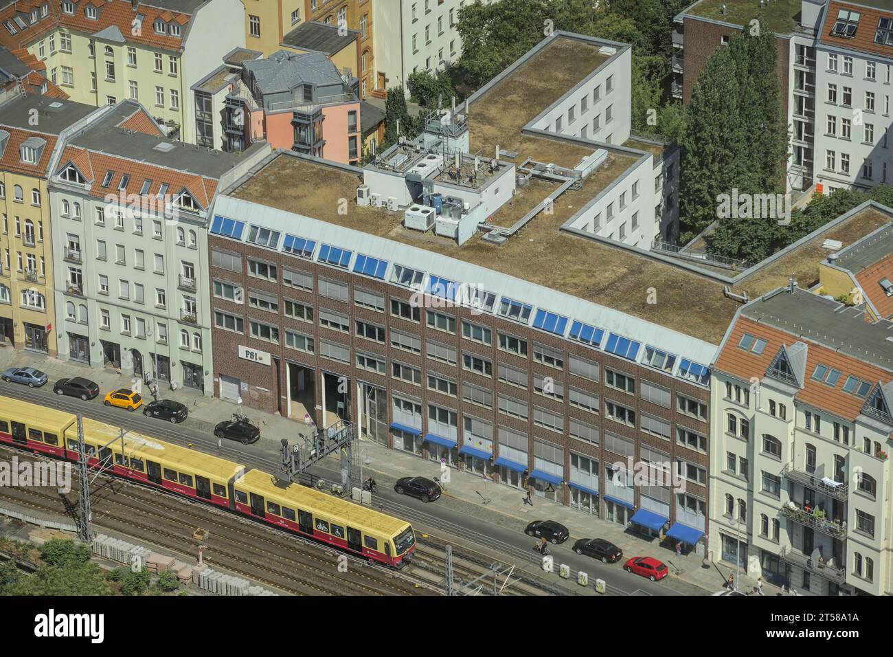 S-Bahn, Stadtbahn, PSI, Dircksenstraße, Mitte, Berlin, Deutschland ...