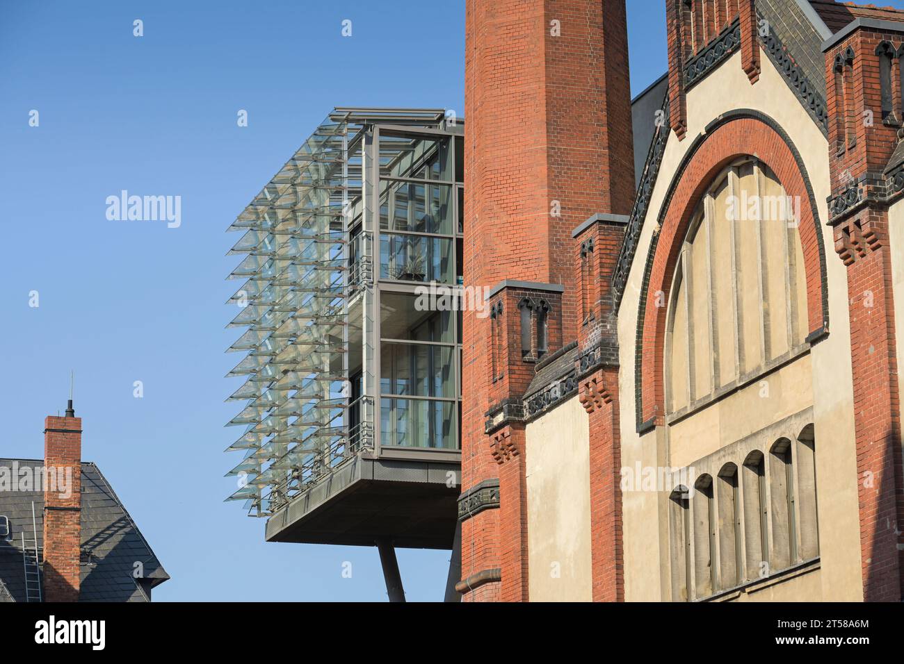 Radialsystem, Holzmarktstraße, Friedrichshain, Berlin, Deutschland *** Local Caption ***, Berlin ...