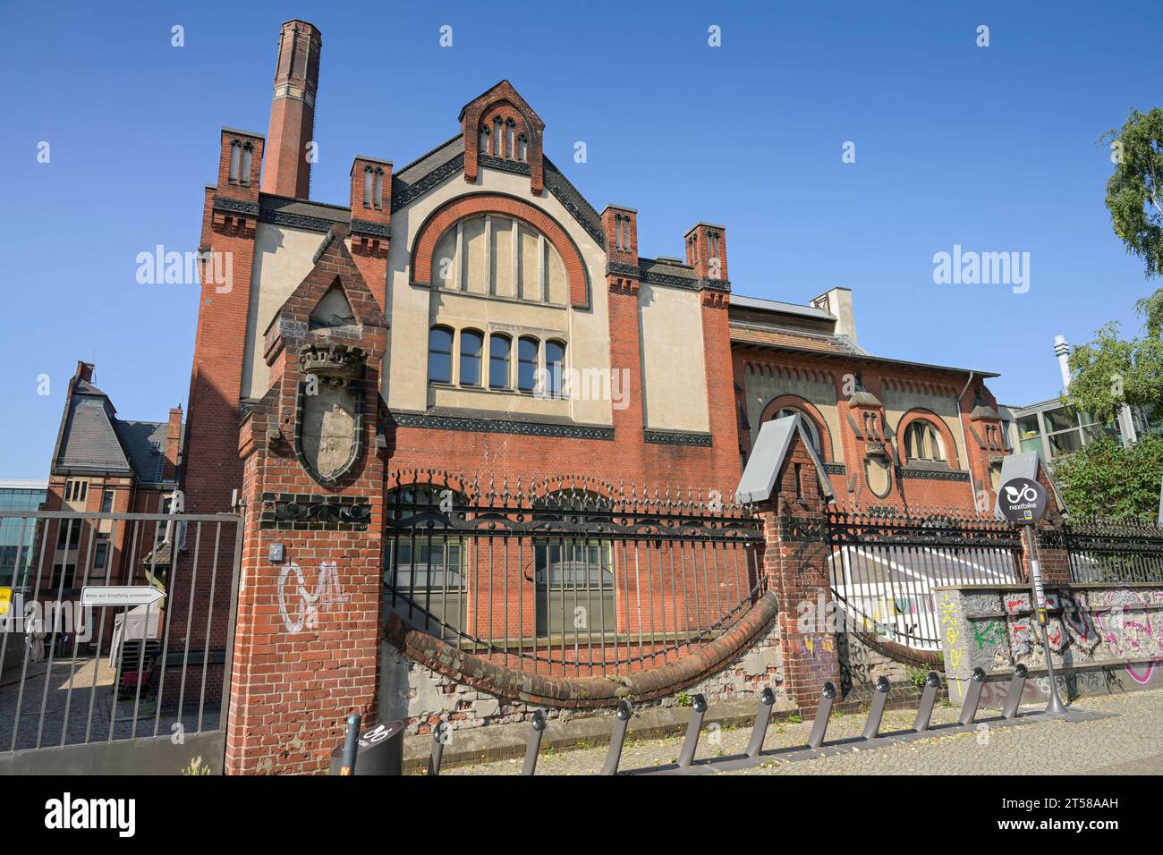 Radialsystem, Holzmarktstraße, Friedrichshain, Berlin, Deutschland *** Local Caption ***, Berlin ...