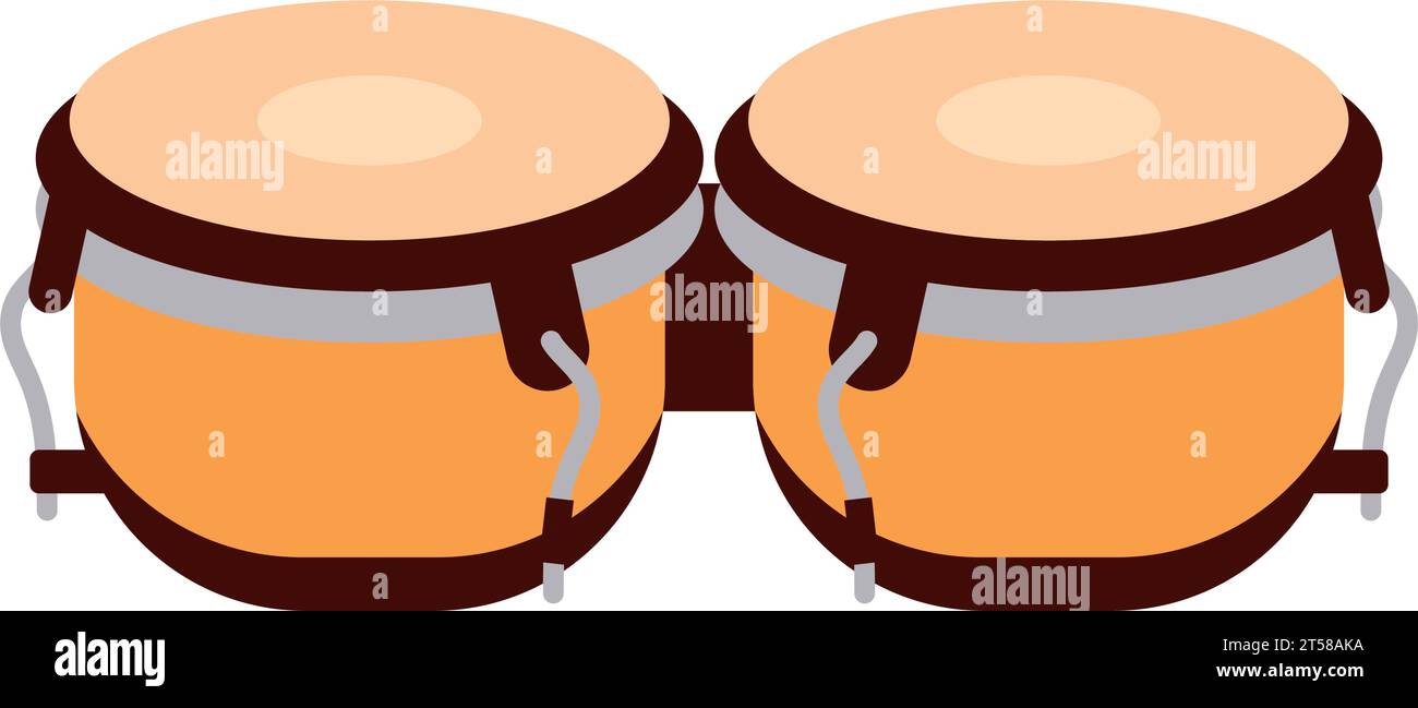 bongo drums illustration Stock Vector Image & Art - Alamy