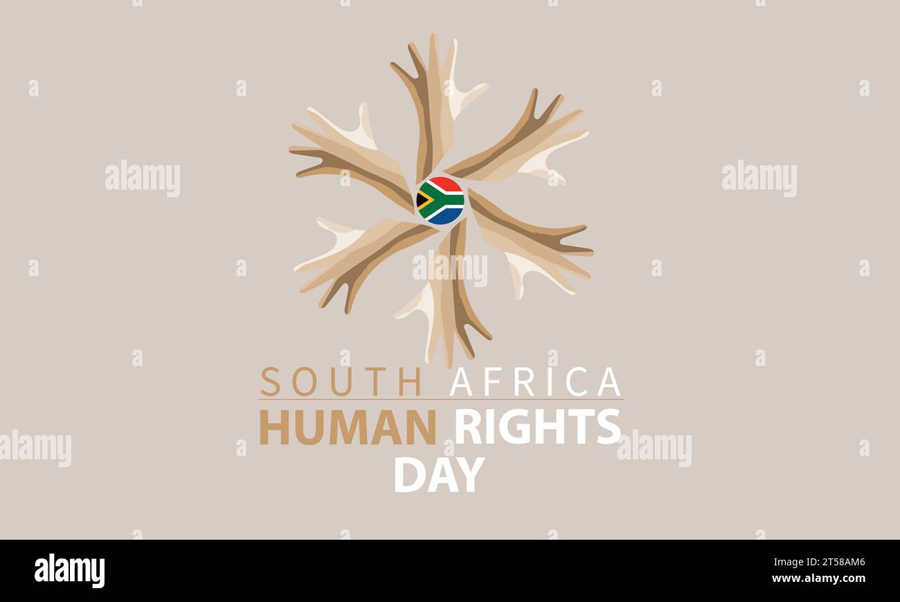 Human rights day south africa Stock Vector Images - Alamy