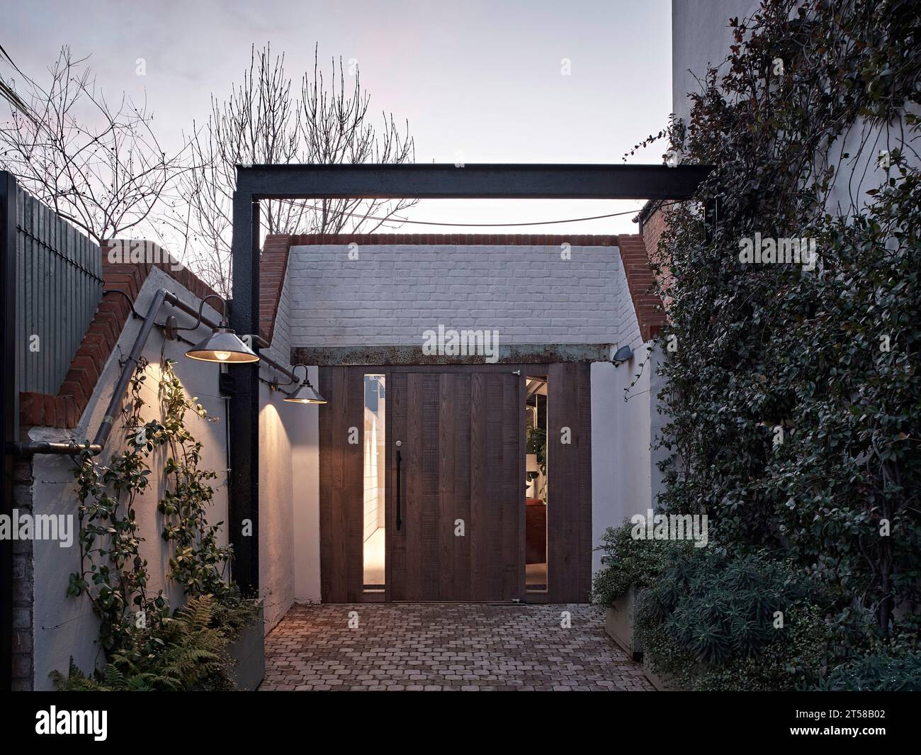 Entrance. Langton Rd, London, United Kingdom. Architect: Stiff ...