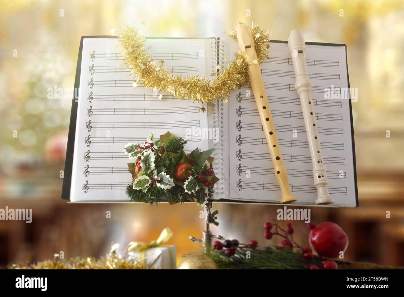 Recorder instrument hi-res stock photography and images - Alamy