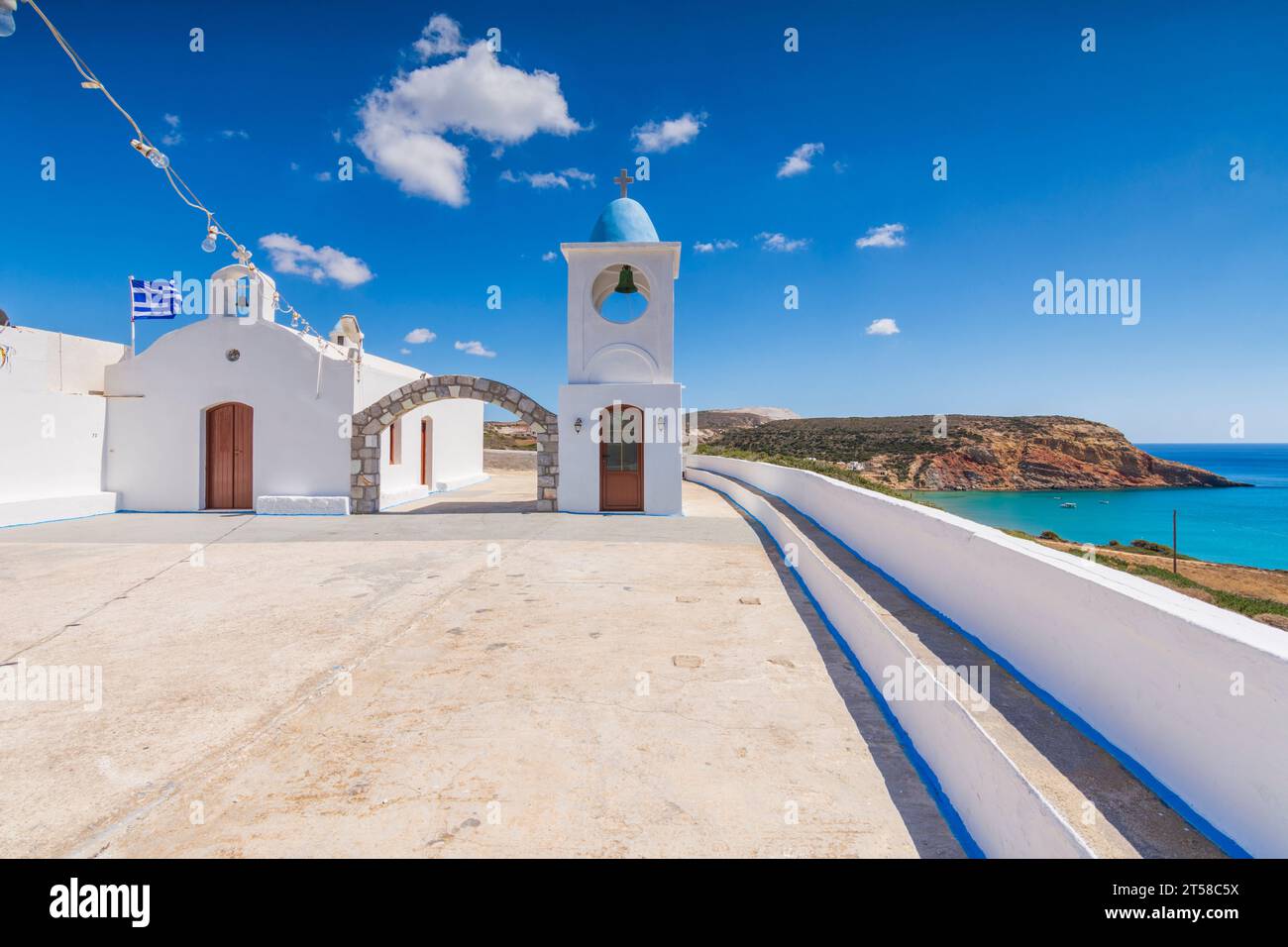 Milos island churches hi-res stock photography and images - Alamy