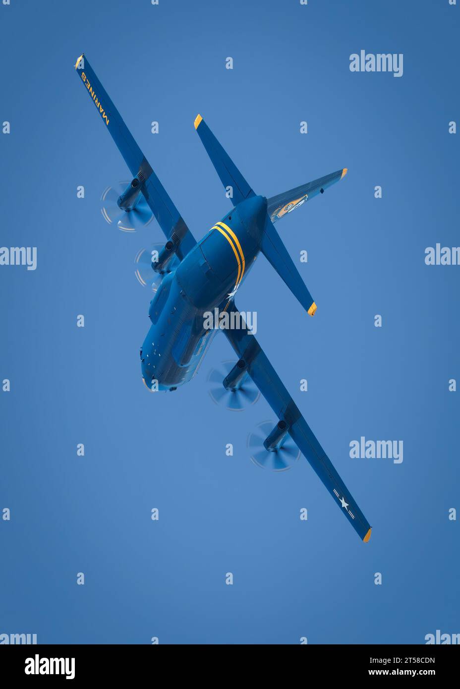 Fat Albert Airlines, the US Navy Blue Angels support aircraft, in a ...