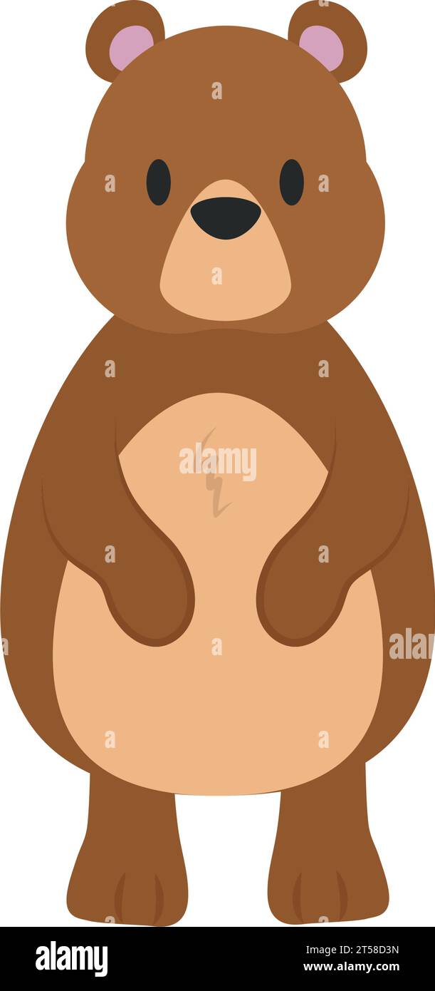 bear cute illustration Stock Vector Image & Art - Alamy