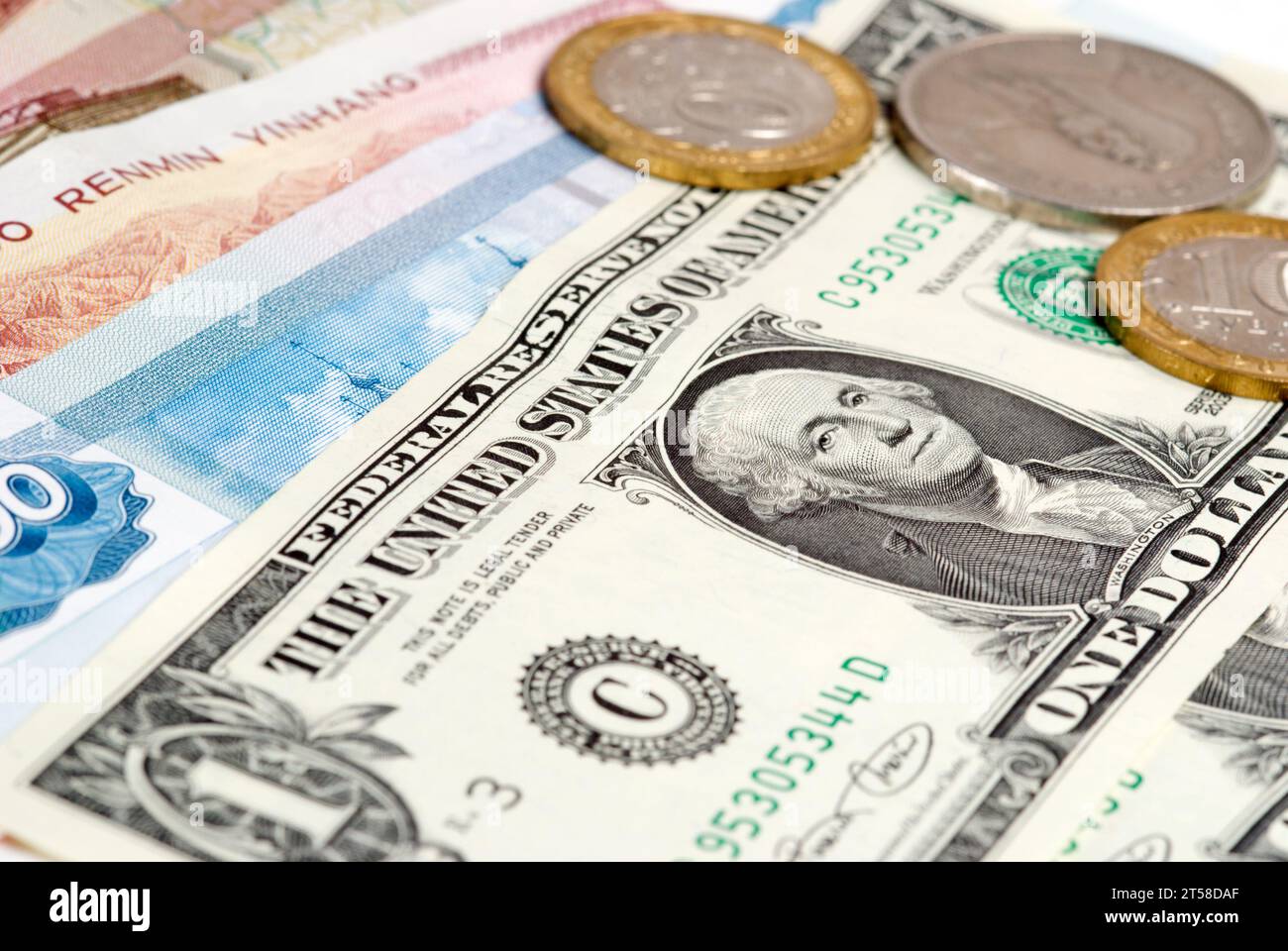 Bank notes countries currency different hi-res stock photography and ...