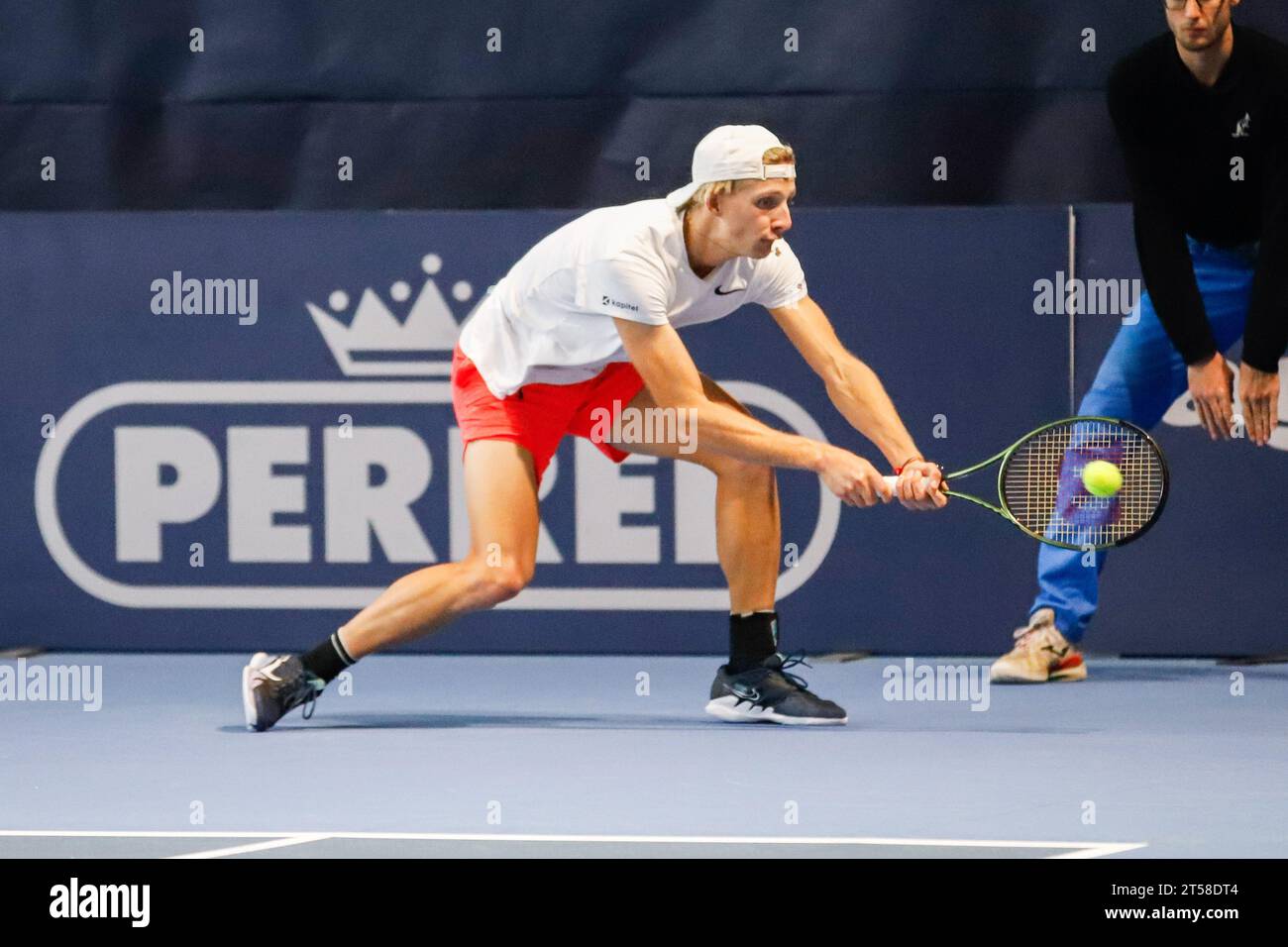 Bergamo, Italy. 03rd Nov, 2023. Mark Lajal (EST) during ATP Challenger ...