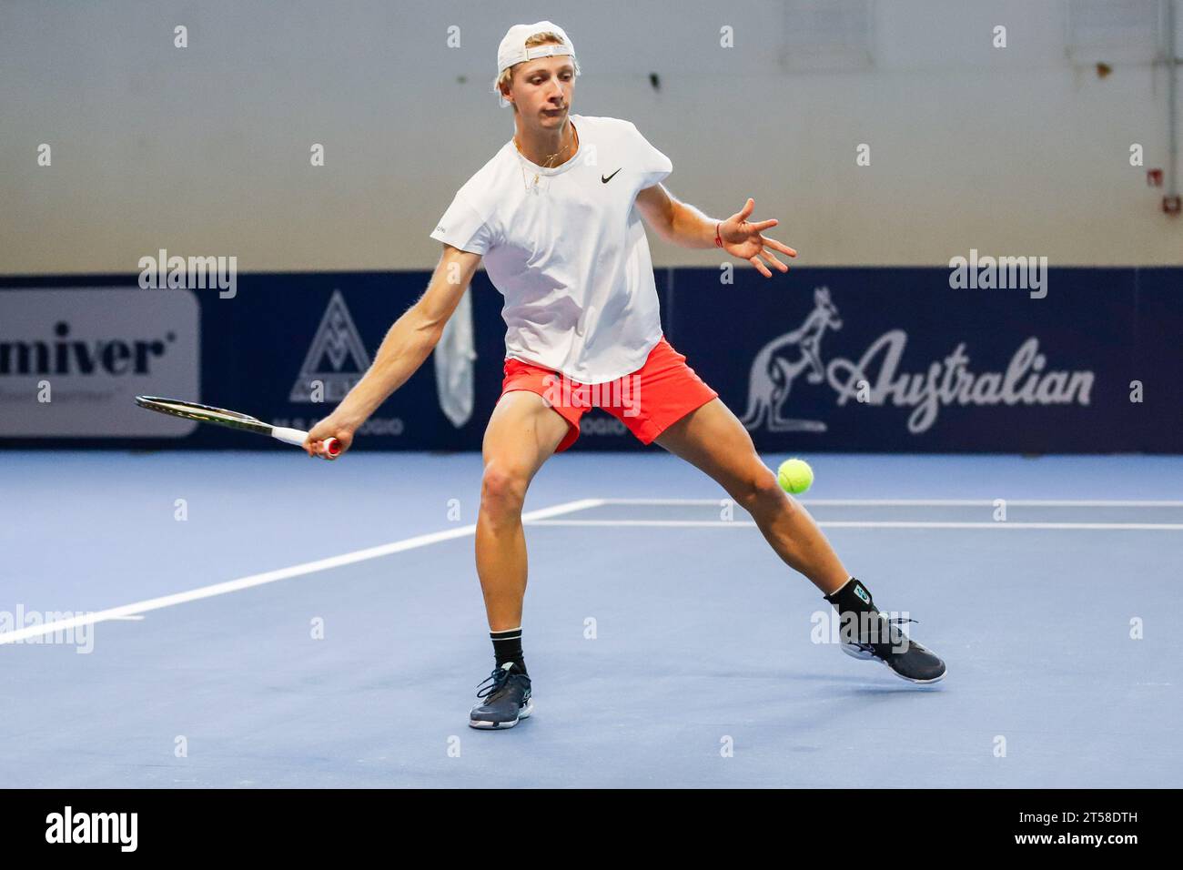 Bergamo, Italy. 03rd Nov, 2023. Mark Lajal (EST) during ATP Challenger ...