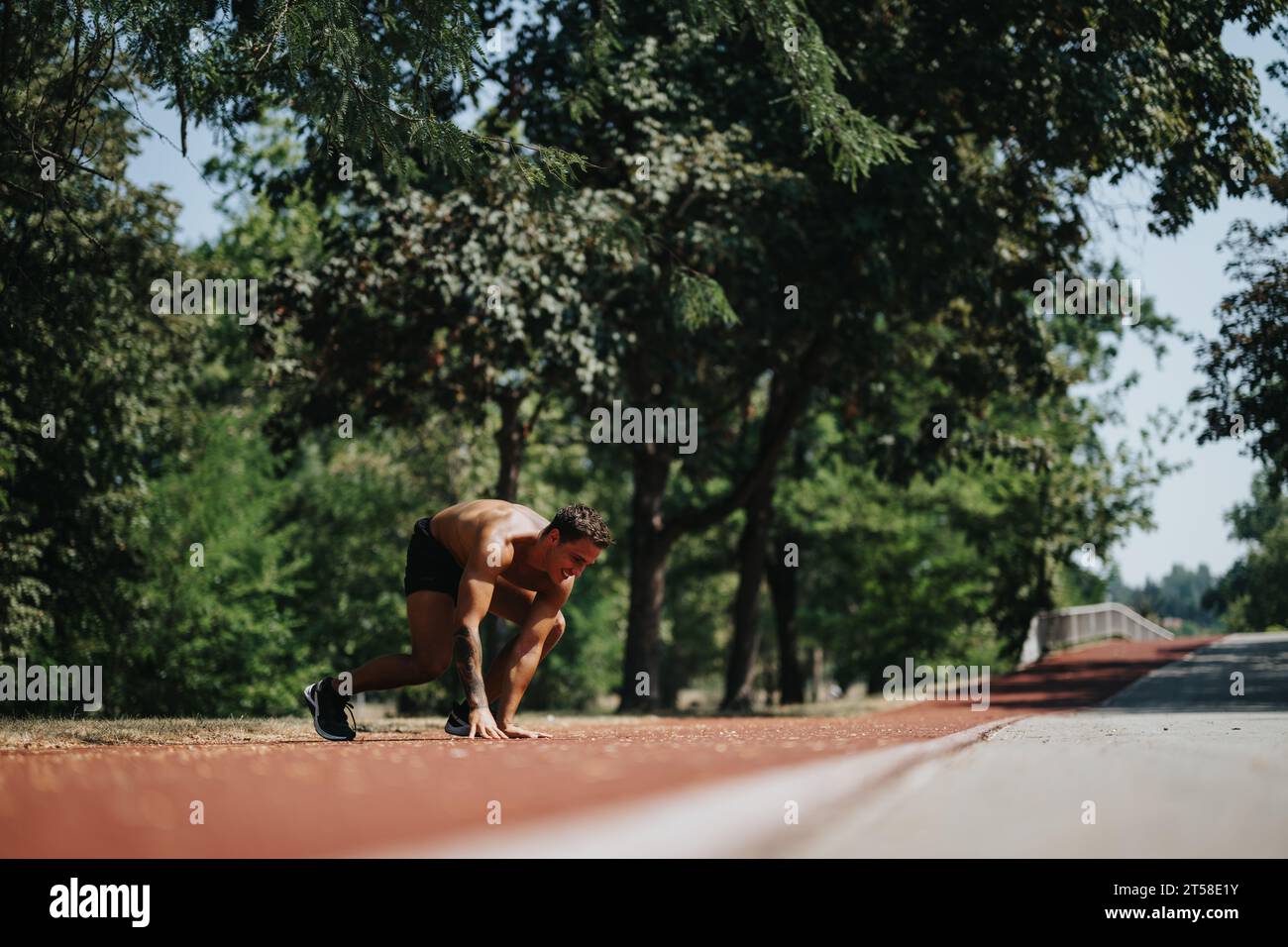 Sportspeople doing cartwheel hi-res stock photography and images - Alamy