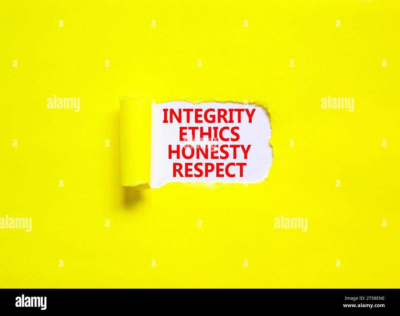 Integrity ethics honesty respect symbol. Concept word Integrity Ethics ...