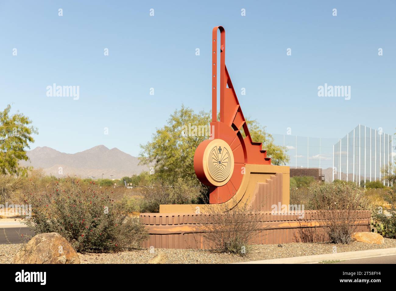 These monuments are located around the Southwestern USA to recognize ...