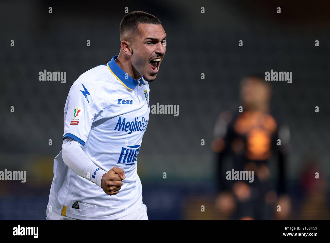 Turin, Italy. 2nd Nov, 2023. Arijon Ibrahimovic of Frosinone Calcio ...