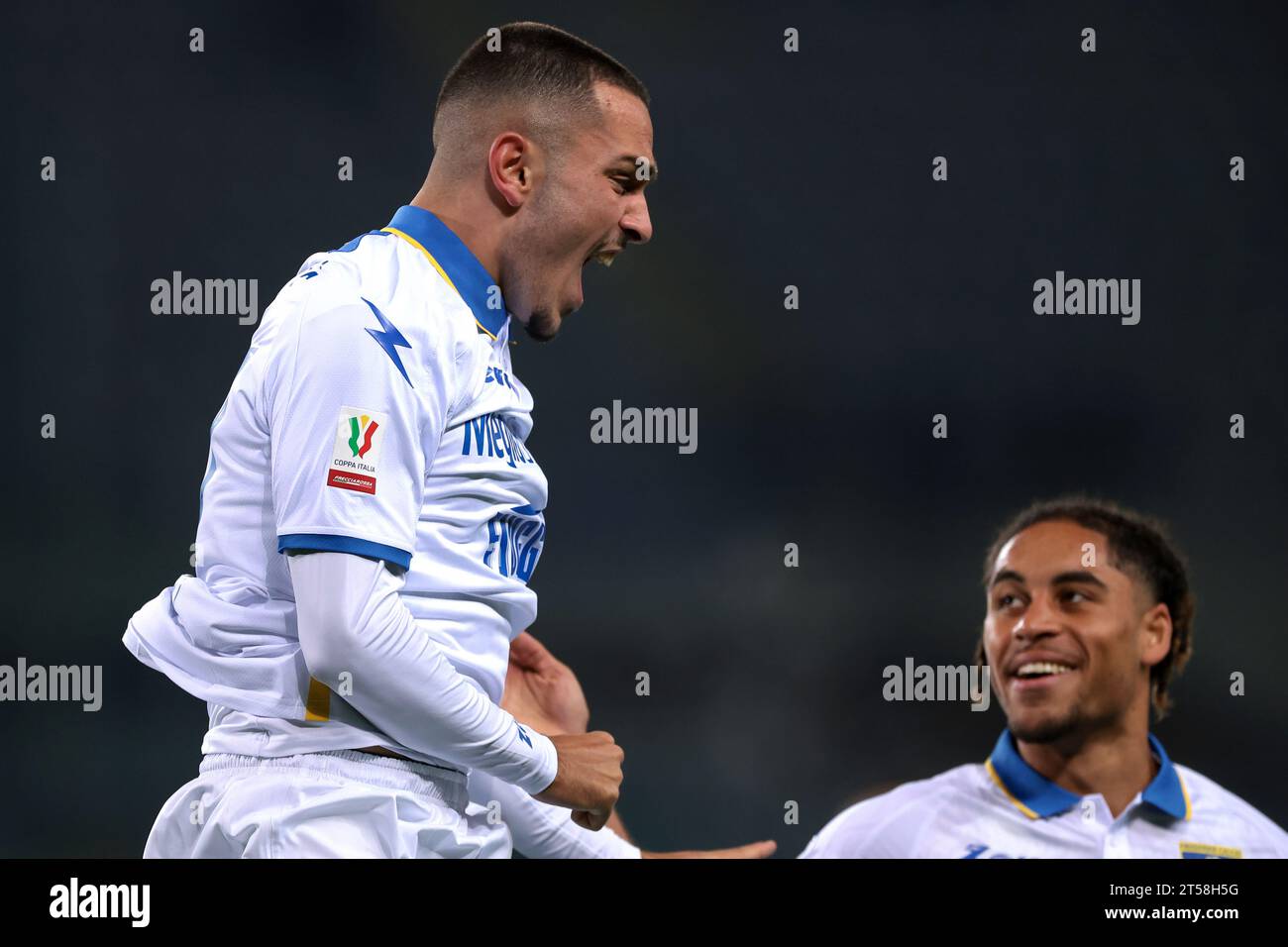 Turin, Italy. 2nd Nov, 2023. Arijon Ibrahimovic of Frosinone Calcio ...