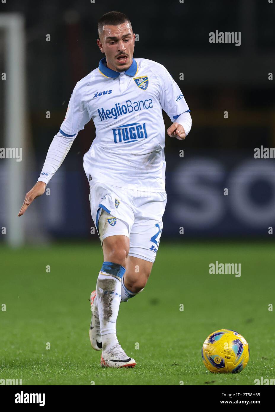 Turin, Italy. 2nd Nov, 2023. Arijon Ibrahimovic of Frosinone Calcio ...