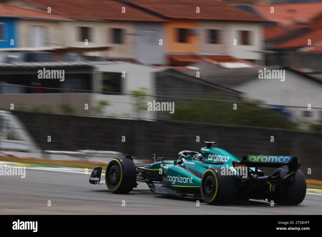 Sao Paulo, Brazil. 03rd Nov, 2023. Lance Stroll (CDN) Aston Martin F1 ...