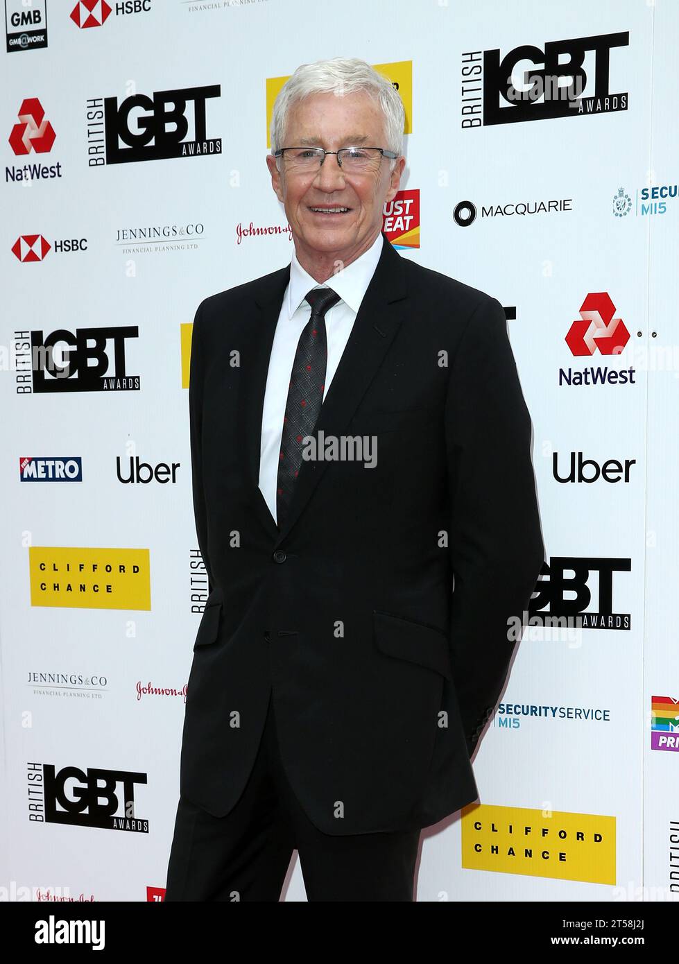 Paul O'Grady attends British LGBT Awards 2019 at Marriott Hotel ...
