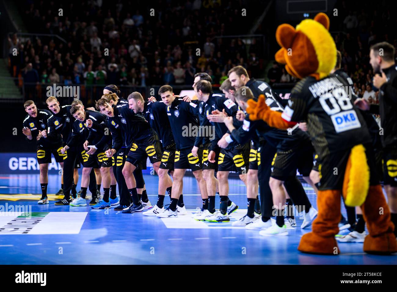 Neu Ulm, Germany. 03rd Nov, 2023. Handball: International match, test ...