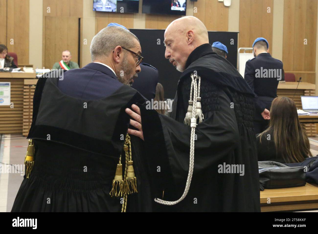 Reggio Emilia, Italy. 03rd Nov, 2023. Reggio Emilia - Trial for the ...