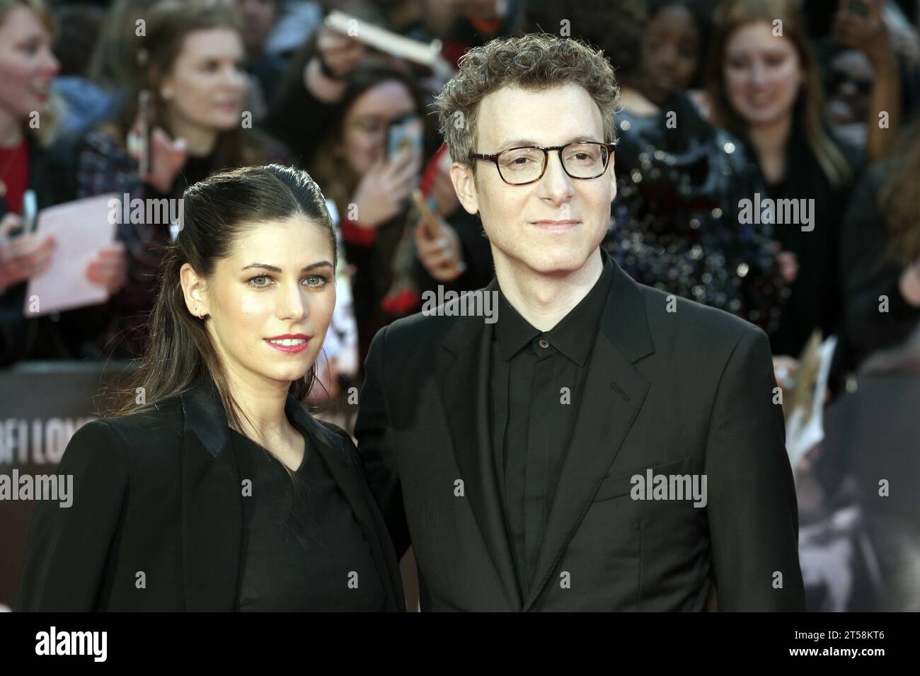 Nick Britell (R) attends "The King" UK Premiere during the 63rd BFI ...
