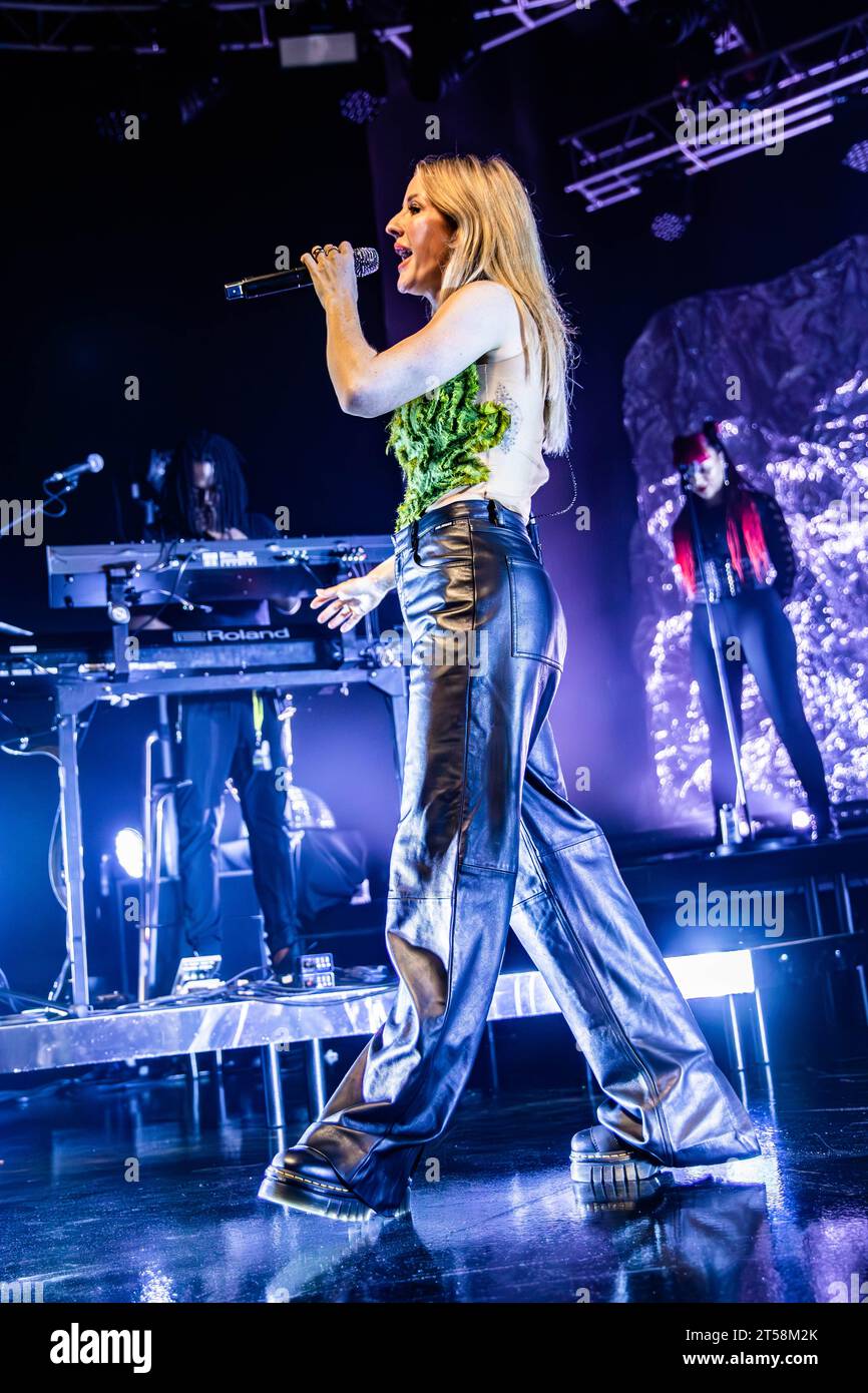 Milan, Italy. 02nd Nov, 2023. The English singer-songwriter ELLIE ...