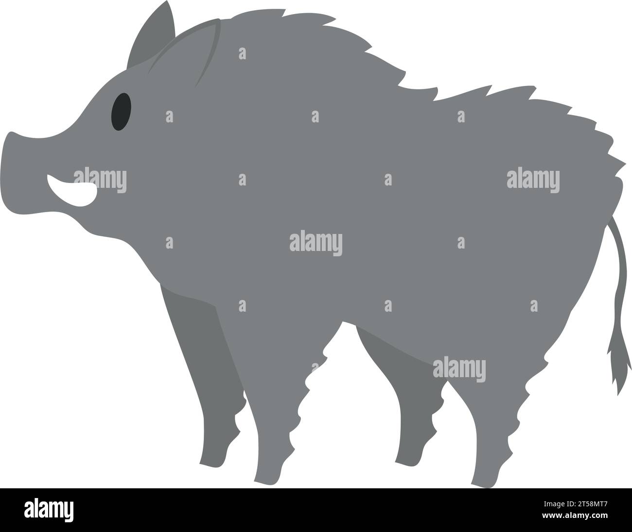 wild boar illustration Stock Vector Image & Art - Alamy