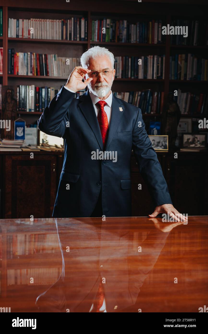 Mature rector hi-res stock photography and images - Alamy