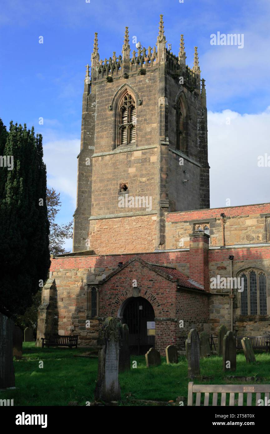 All Saints Church Holme on Spalding Moor East Yorkshire UK Stock Photo ...