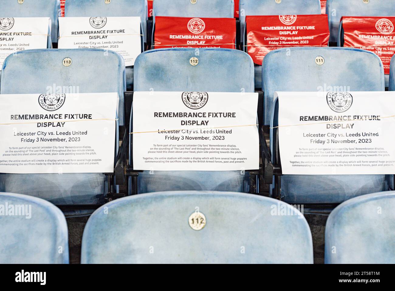 King Power Stadium, Leicester, UK. 3rd Nov, 2023. EFL Championship ...