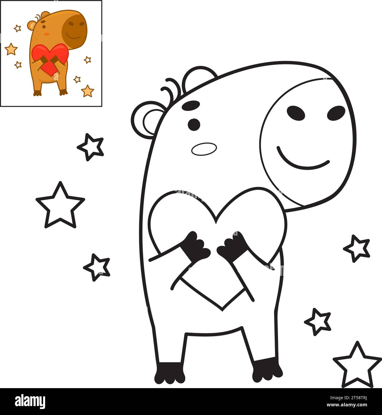 Capybara baby Cut Out Stock Images & Pictures - Alamy